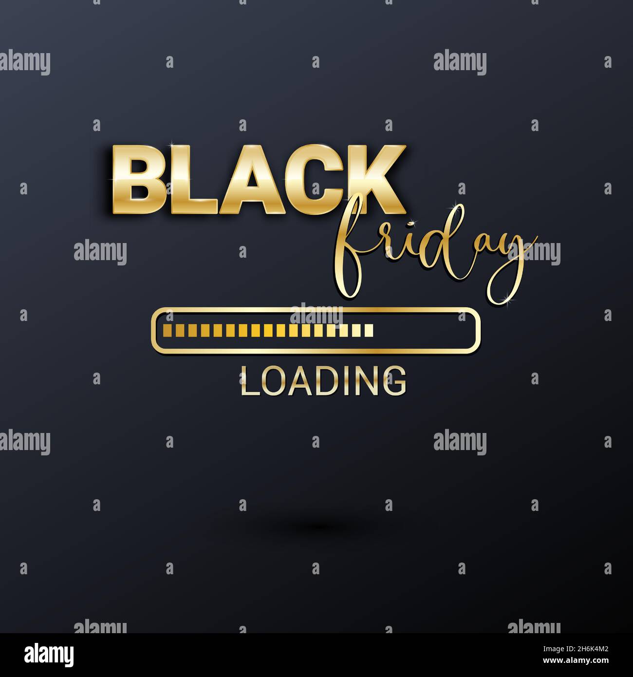 Black Friday loading bar background, banner poster design template ...