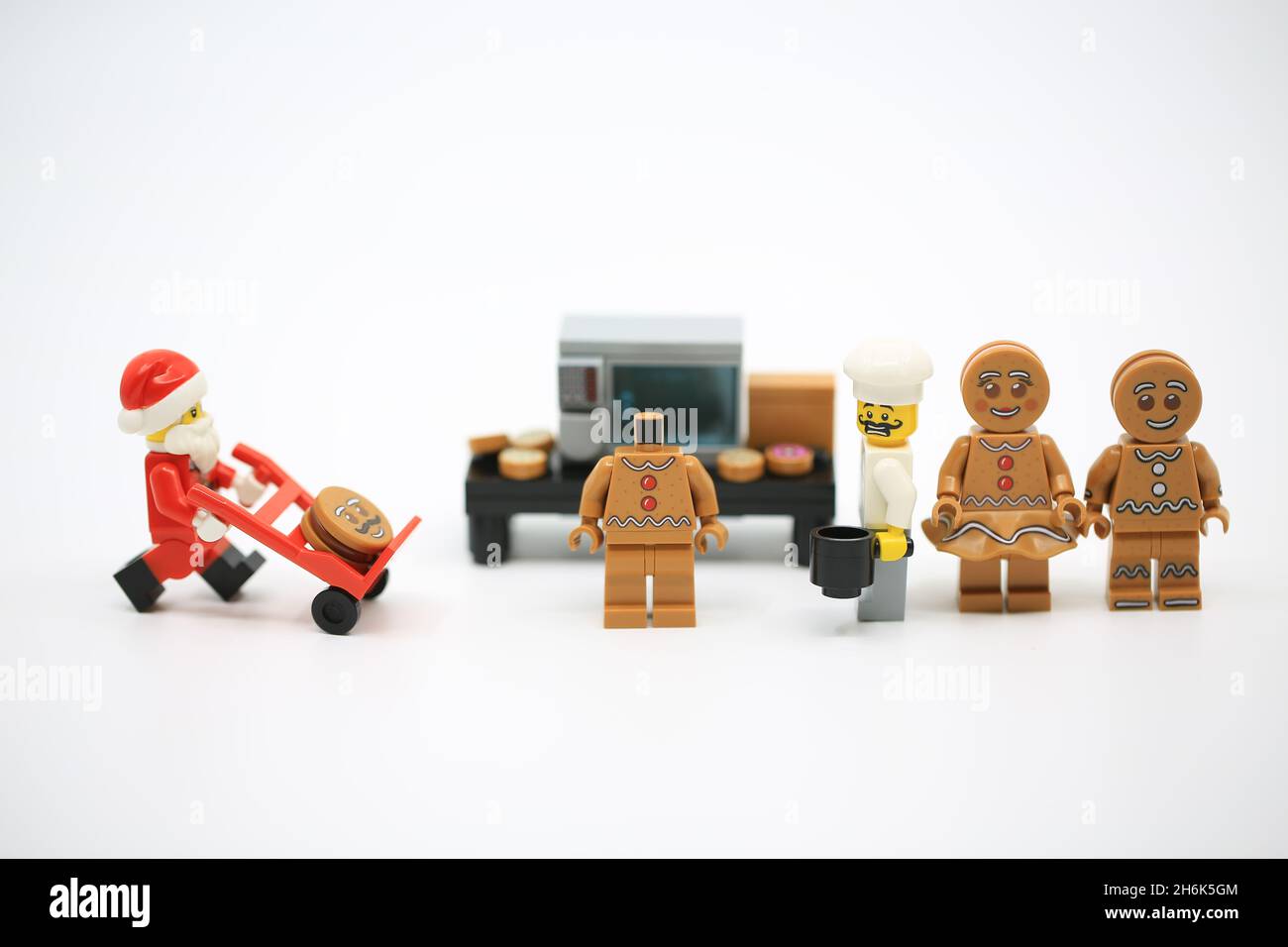 gingerbread team are ready for christmas Stock Photo - Alamy