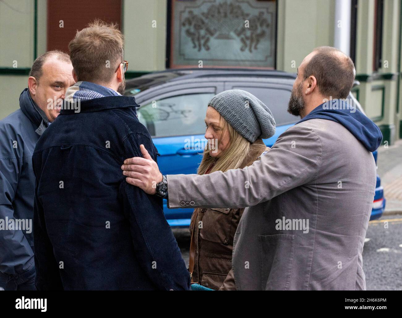 (Left-right) Detective Chief Inspector Darren McCartney, Ross Sloan ...