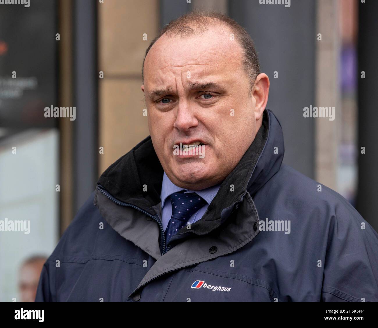 Detective Chief Inspector Darren McCartney during a press conference ...
