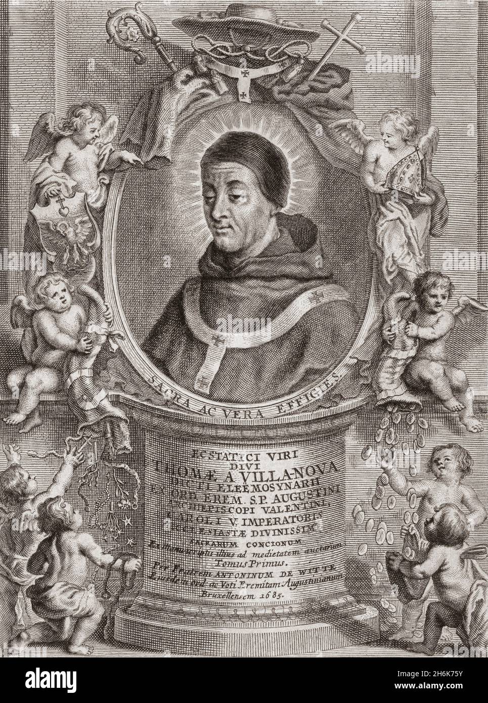 St. Thomas of Villanova, 1488 – 1555. Spanish friar of the Order of ...