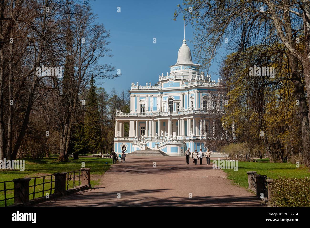 View to oranienbaum palace hi-res stock photography and images - Alamy