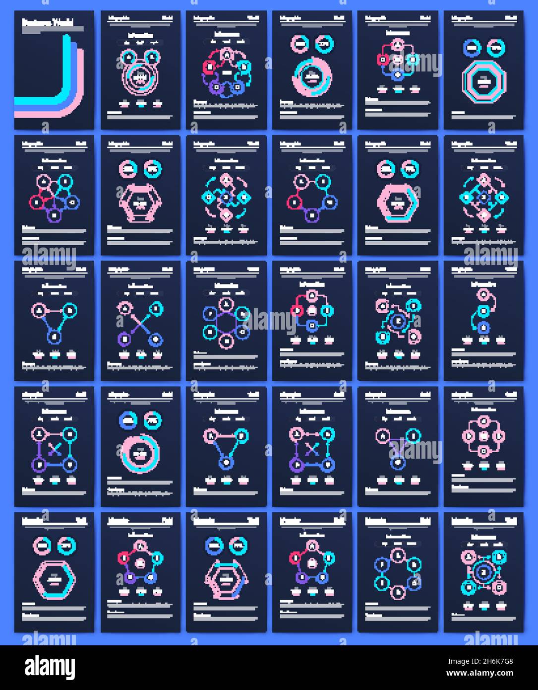 Vector graphics infographics with mobile phone. Template for creating ...