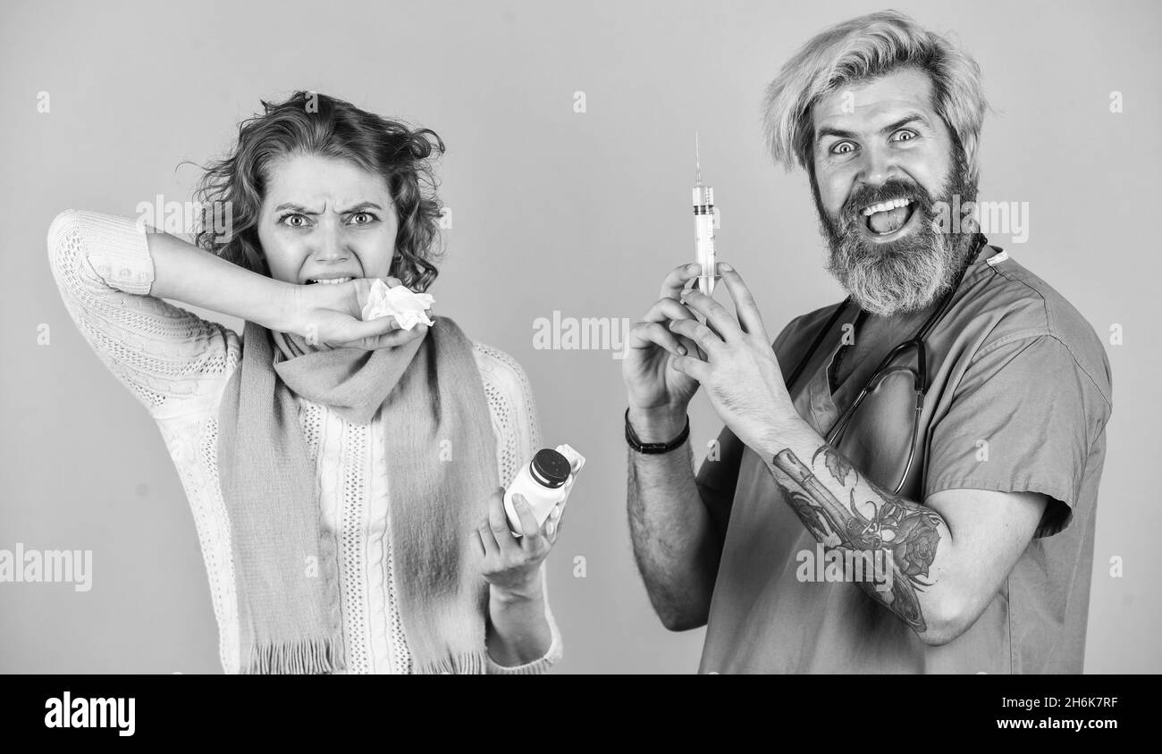 Injection prevent Black and White Stock Photos & Images - Alamy