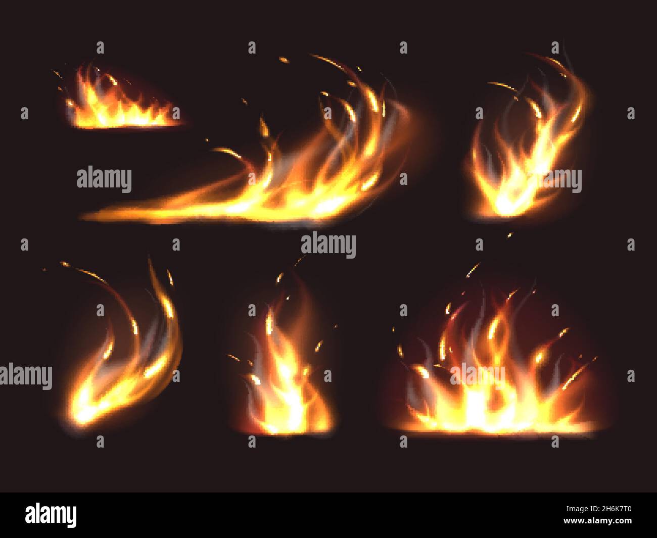 Real Fire Vector Png
