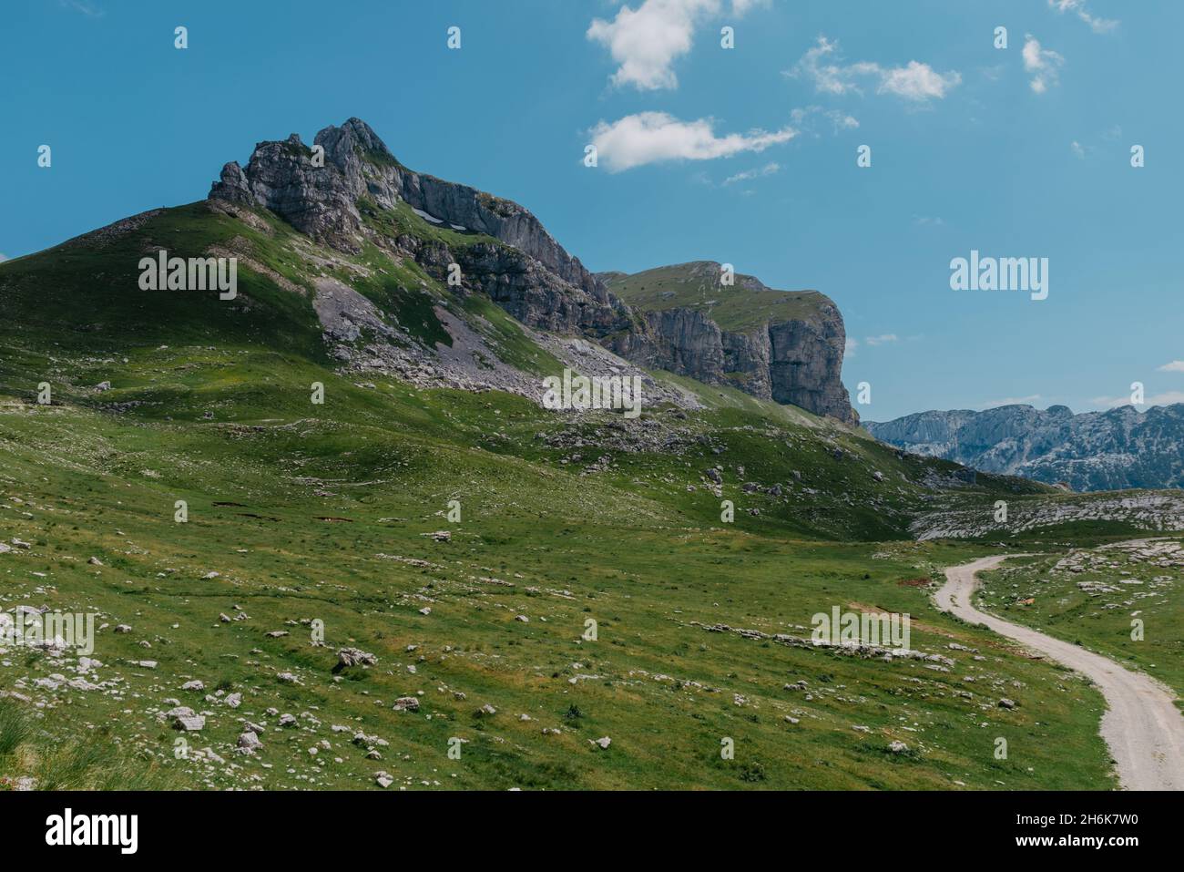 Amaizing view on Durmitor mountains, National Park, Mediterranean ...