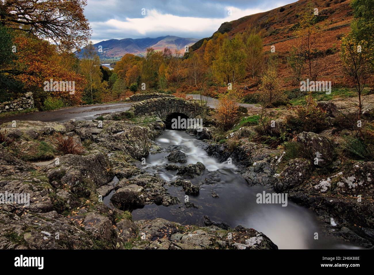 Ashness Bridge in the Lake District Stock Photo - Alamy