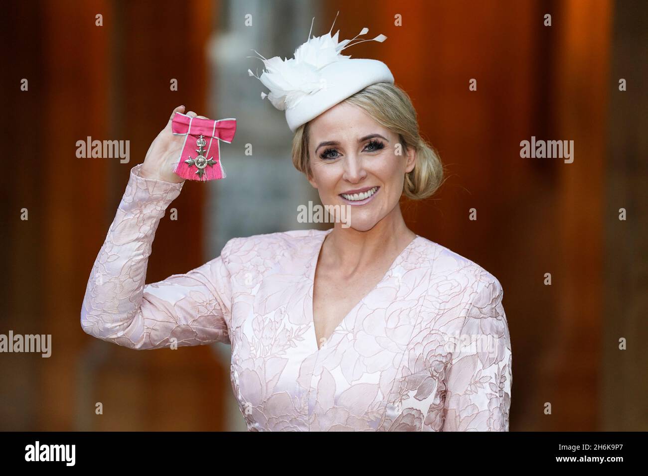 Lizzie Jones after she received her MBE (Member of the Order of the ...