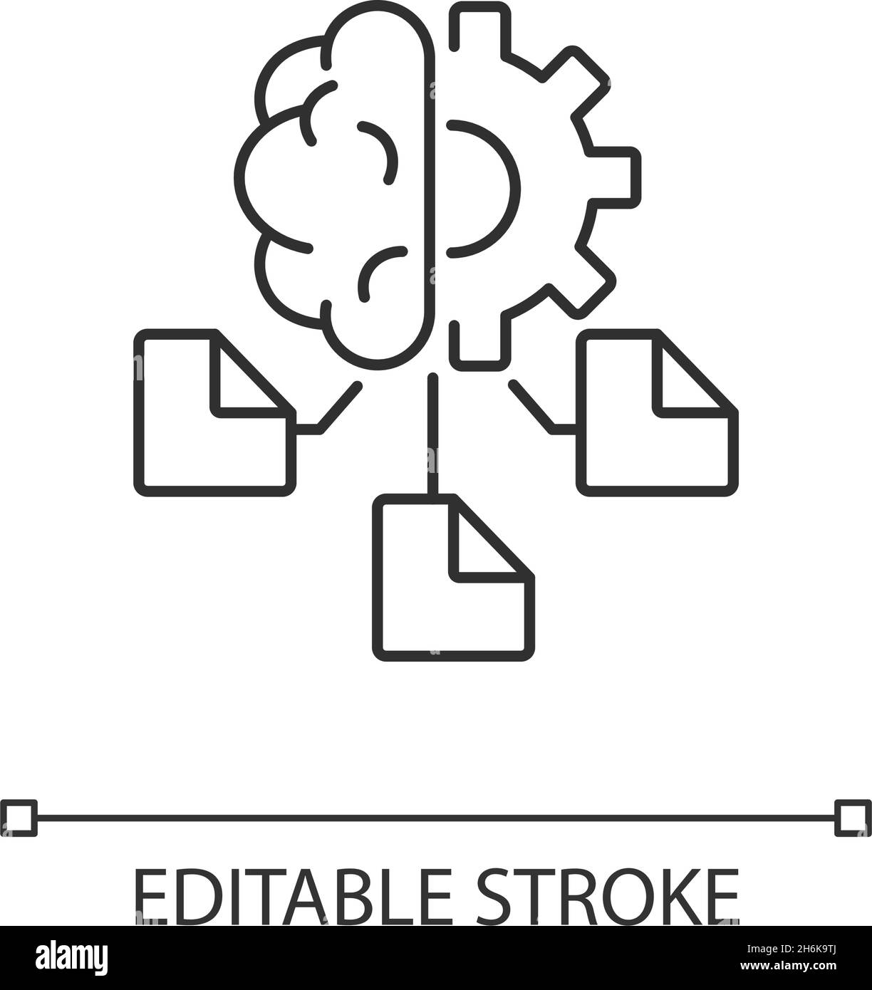 Machine learning linear icon Stock Vector Image & Art - Alamy Machine learning linear icon Stock Vector Image & Art - Alamy