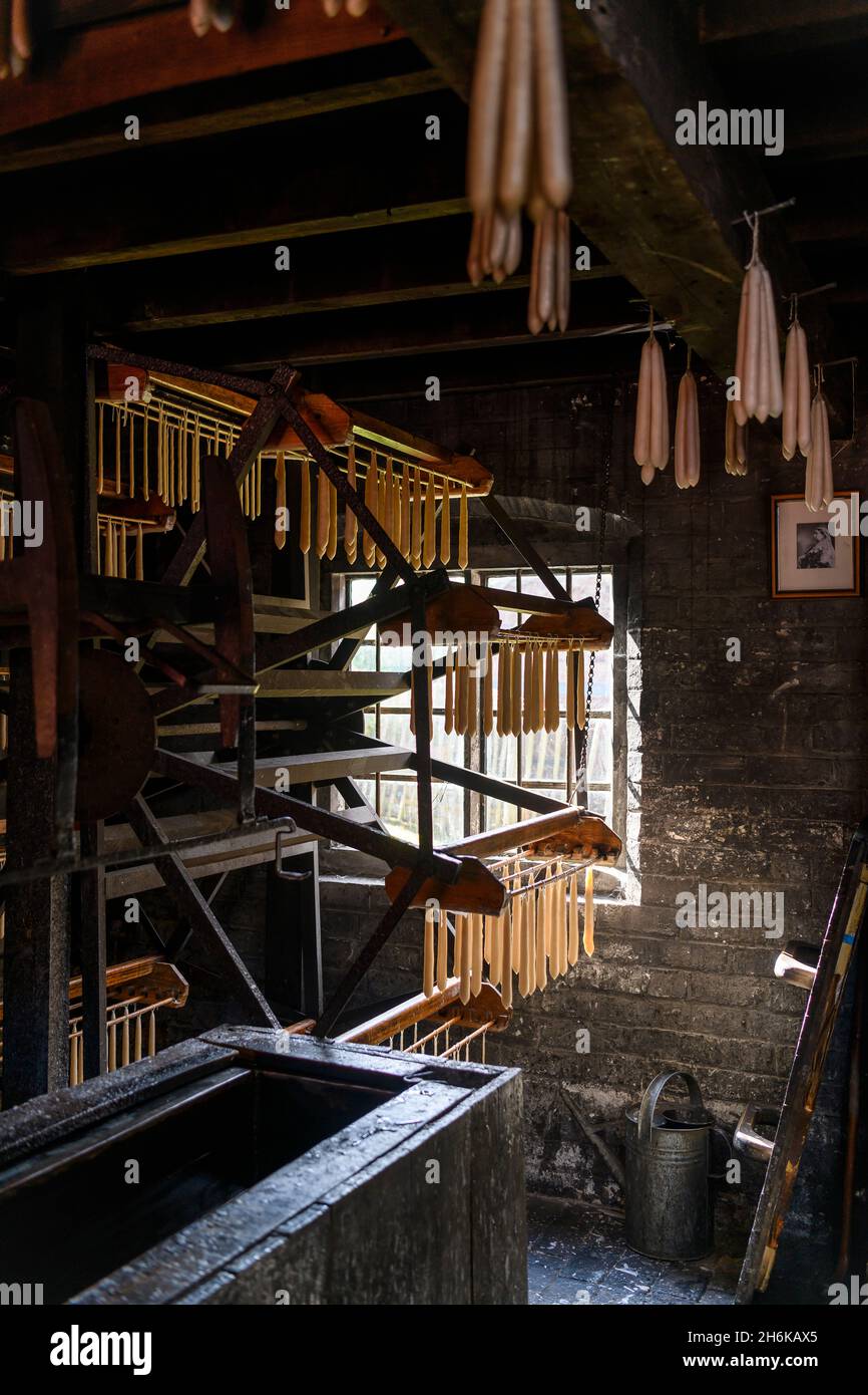 Candle Factory at Blists Hill Victorian Museum in Telford. Reusing ...