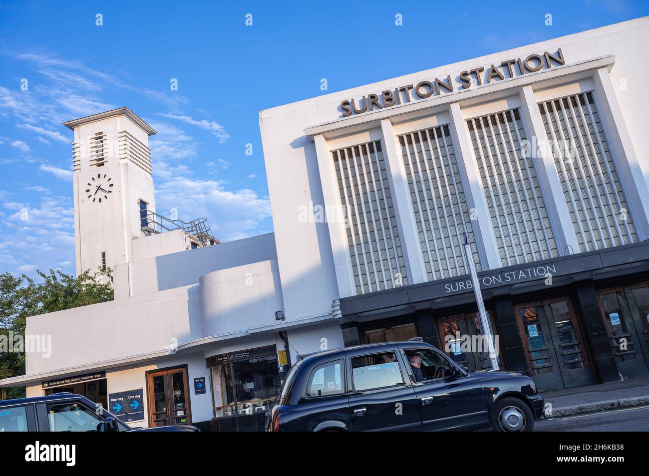 Surbiton Railway Station Stock Photo - Alamy