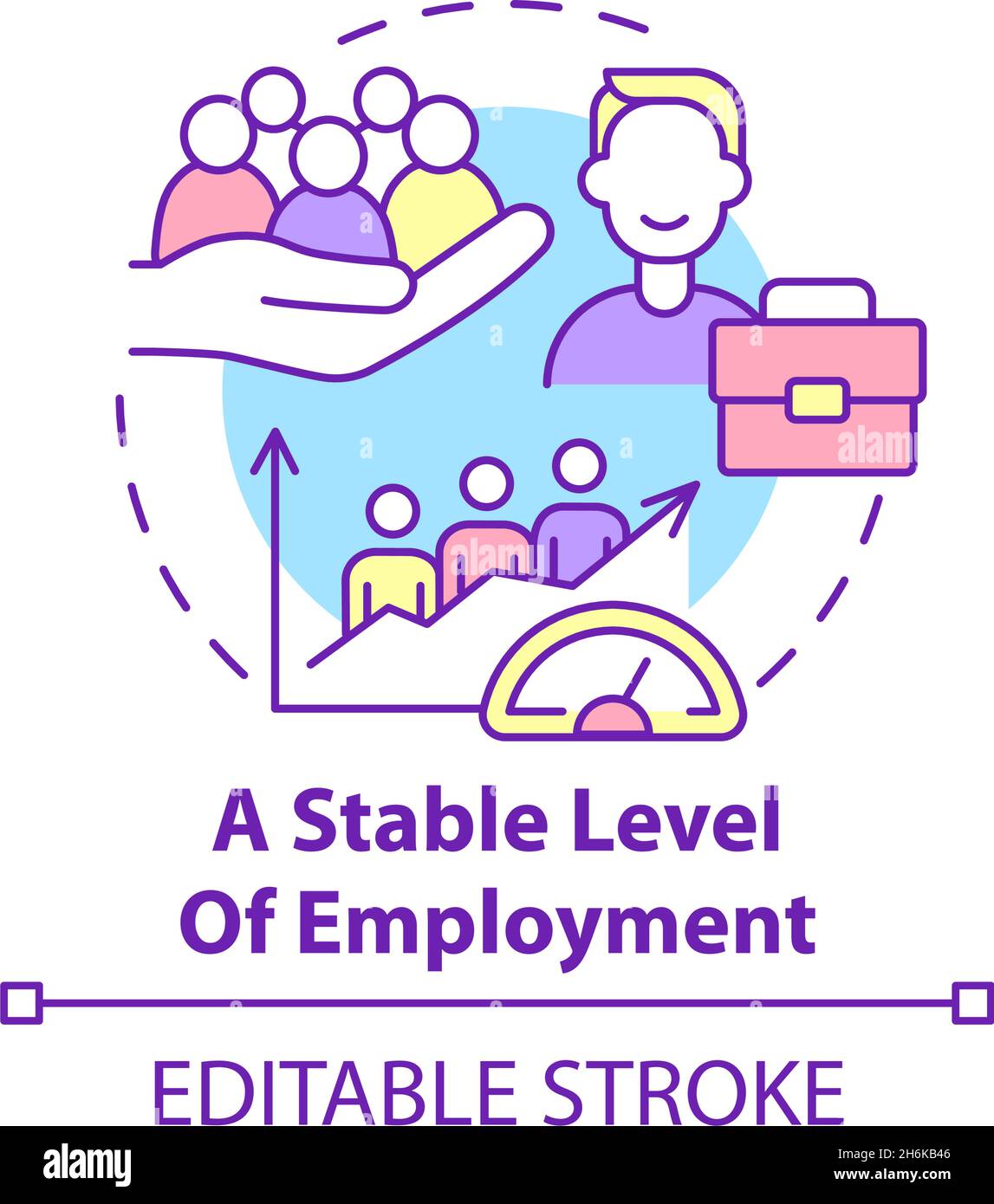 Stable employee Stock Vector Images - Alamy
