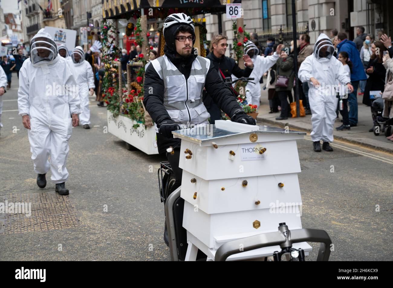 November 13th 2021. Lord Mayor's Parade, Fleet Street, London ...