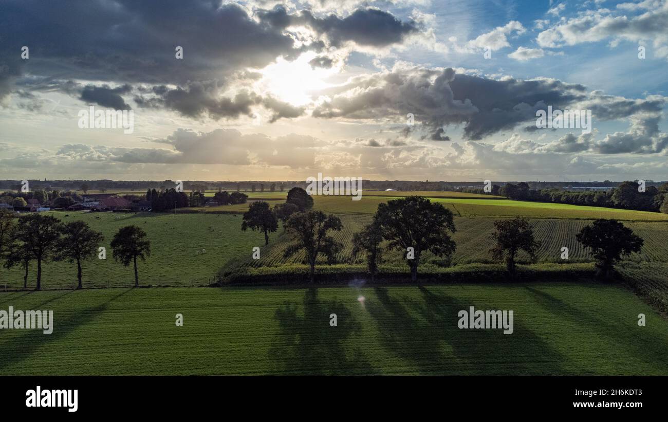 Thunder clouds and sunset hi-res stock photography and images - Alamy
