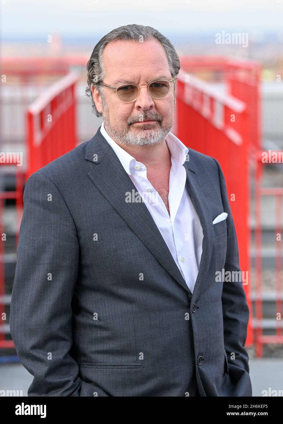 03 November 2021, Berlin: The lawyer Christian Schertz at a press event ...