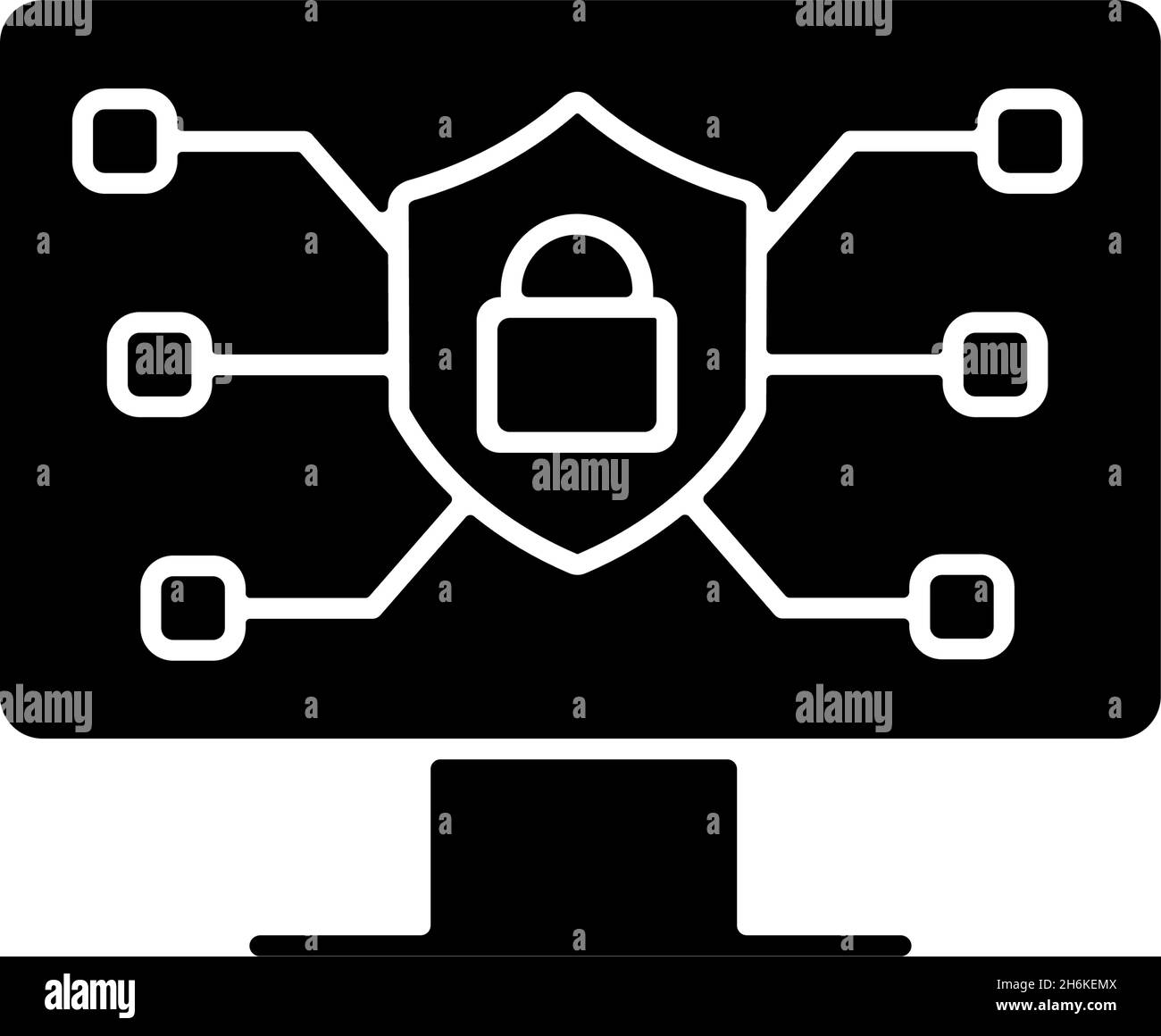 Online safety, art Black and White Stock Photos & Images - Alamy