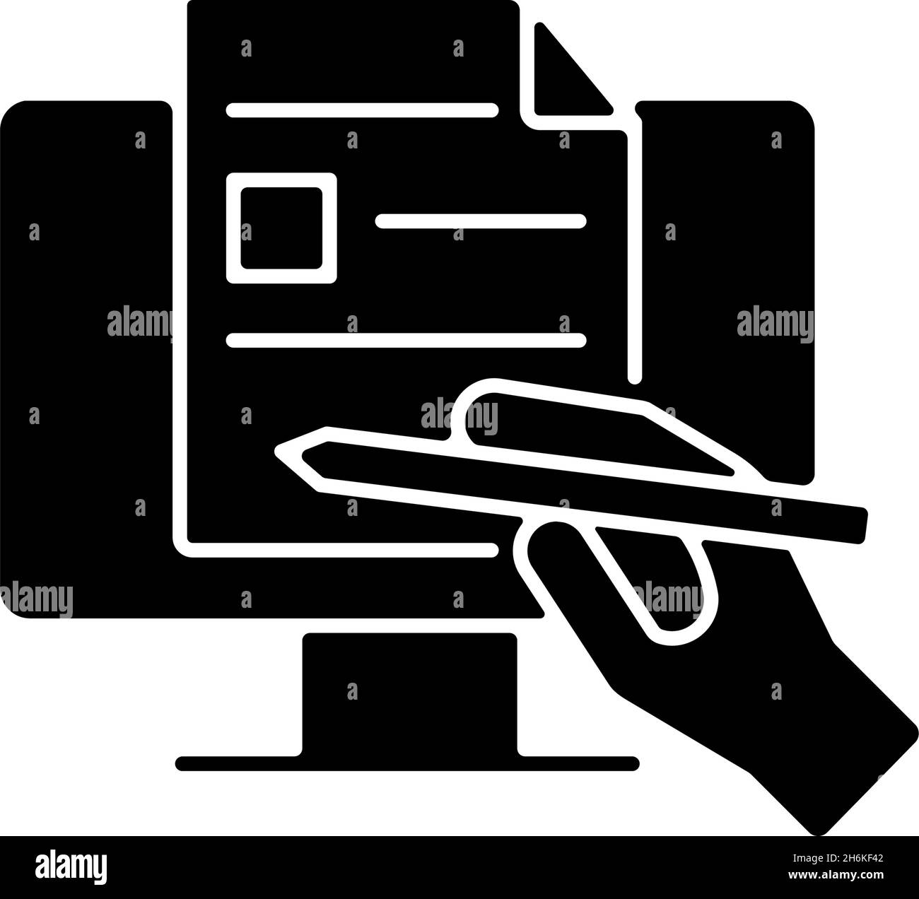 Digital writing teaching Black and White Stock Photos & Images - Alamy