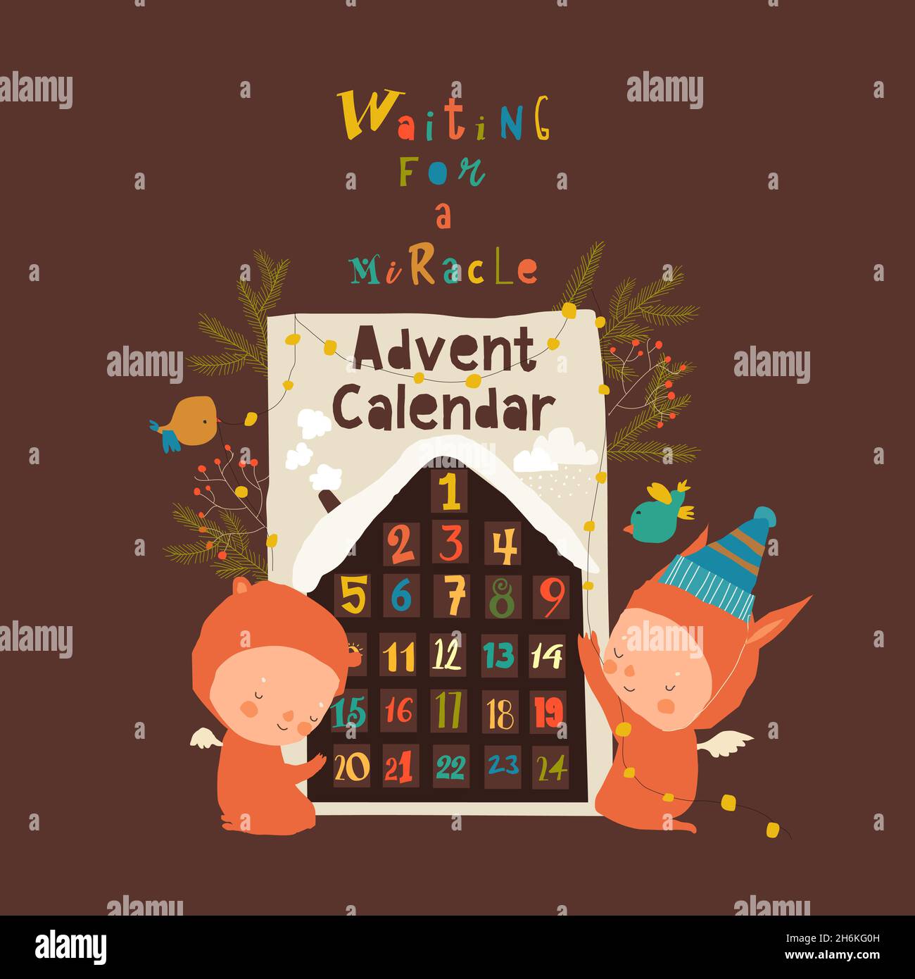 Angels window Stock Vector Images - Alamy