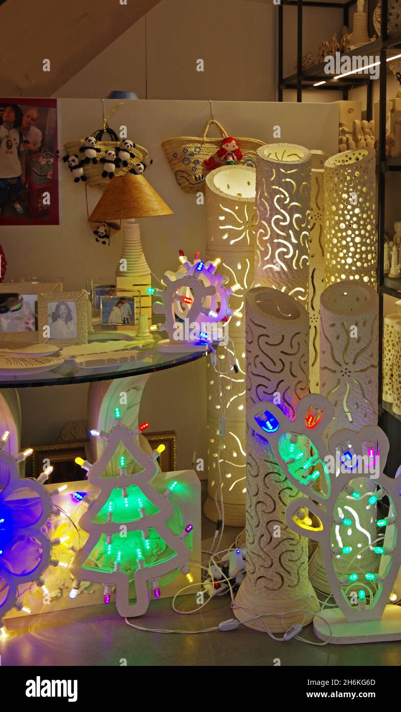 Typical handicraft of Lecce, Apulia, Italy Stock Photo - Alamy