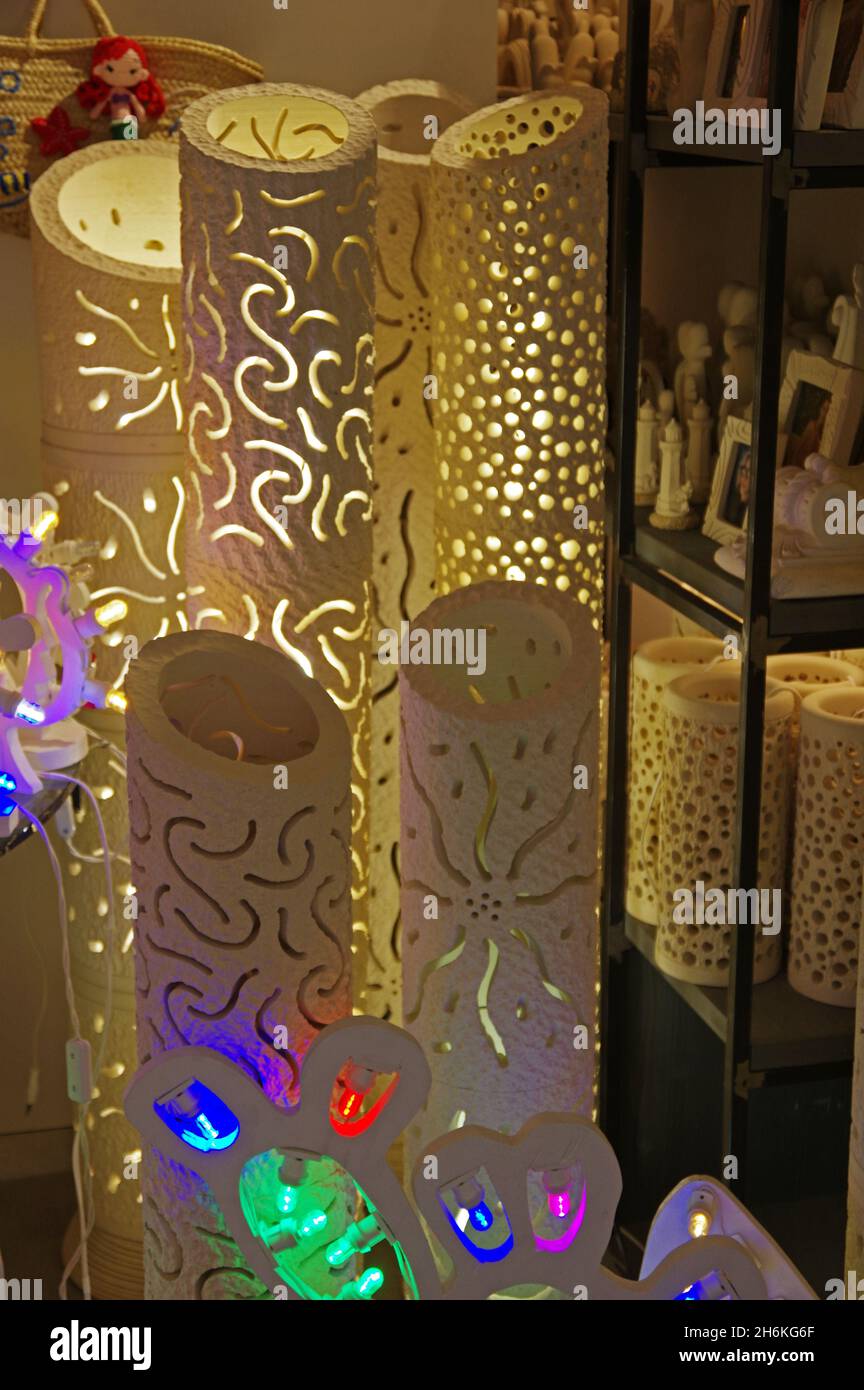 Typical handicraft of Lecce, Apulia, Italy Stock Photo - Alamy