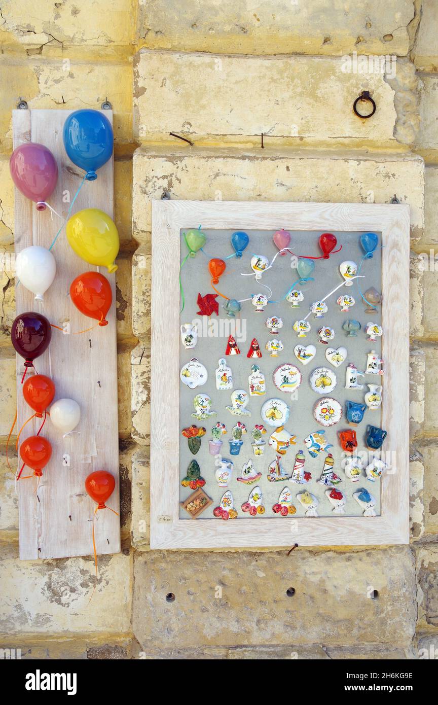 Typical handicraft of Lecce, Apulia, Italy Stock Photo - Alamy