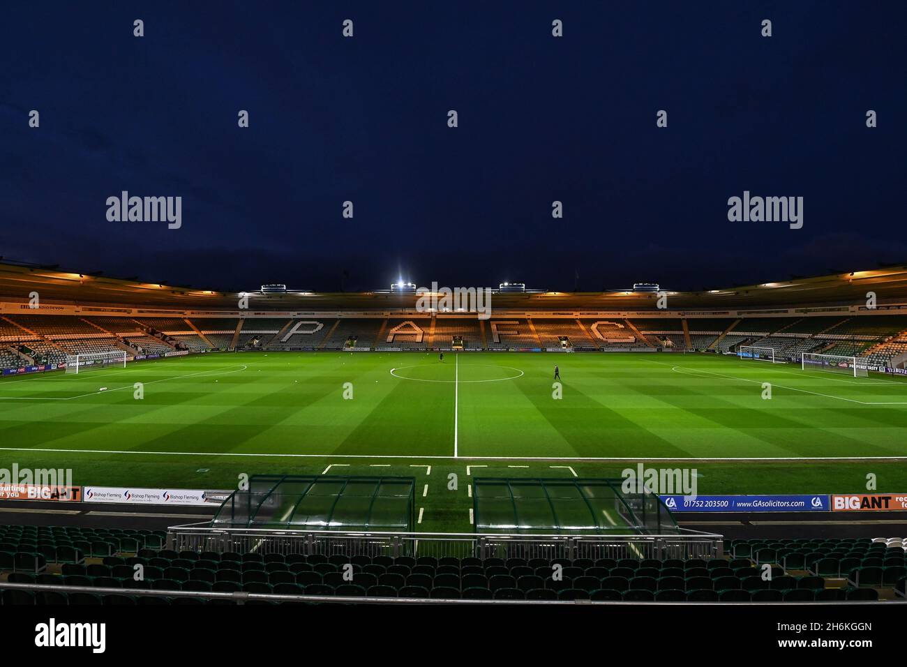 Plymouth argyle home park hi-res stock photography and images - Alamy