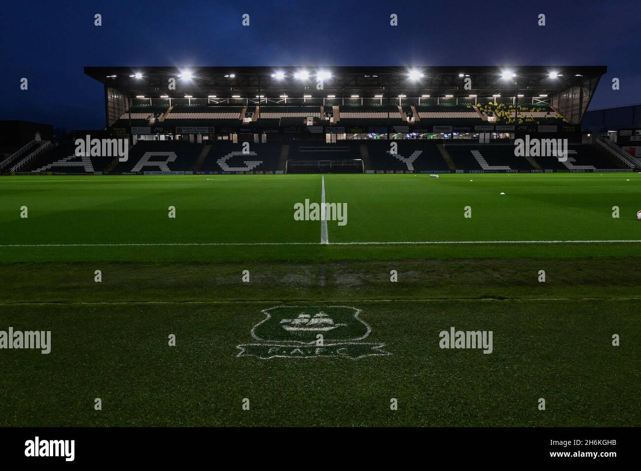 Plymouth home park hi-res stock photography and images - Alamy