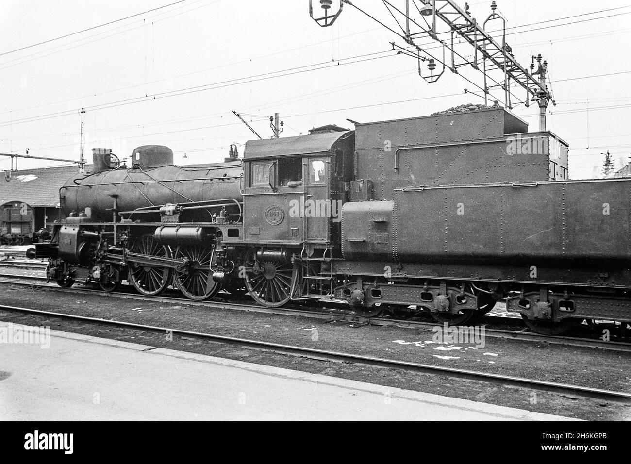 Black steam locomotive hi-res stock photography and images - Alamy
