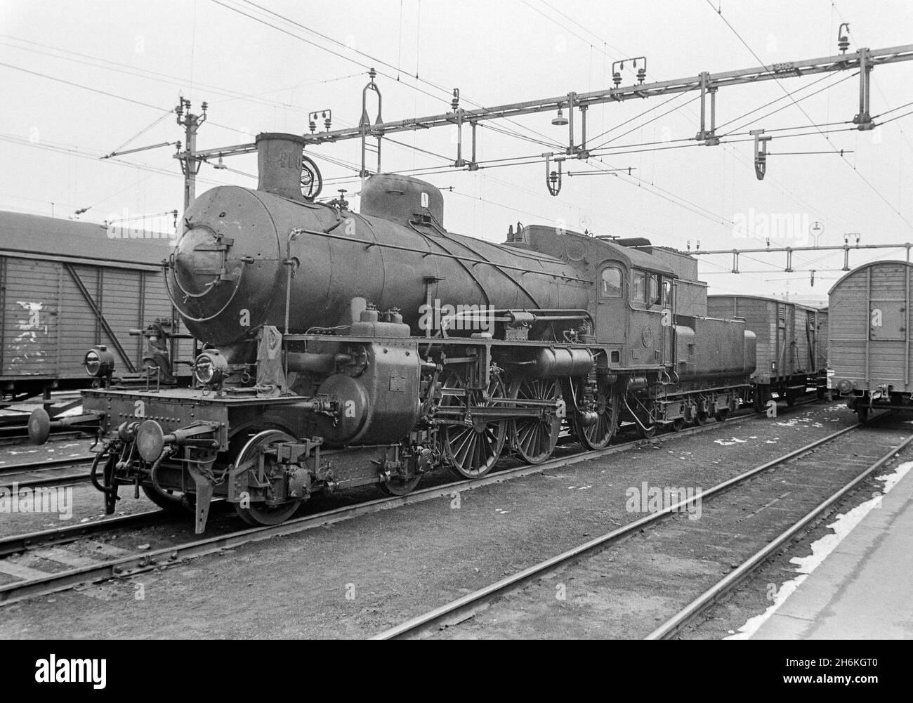 old black steam locomotive Stock Photo - Alamy