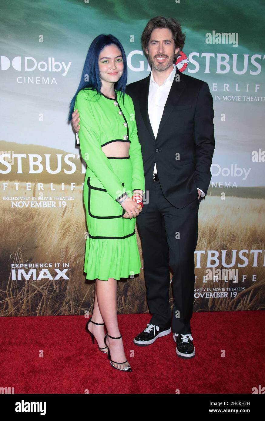 New York, NY, USA. 15th Nov, 2021. Jason Reitman, Josephine Reitman at ...