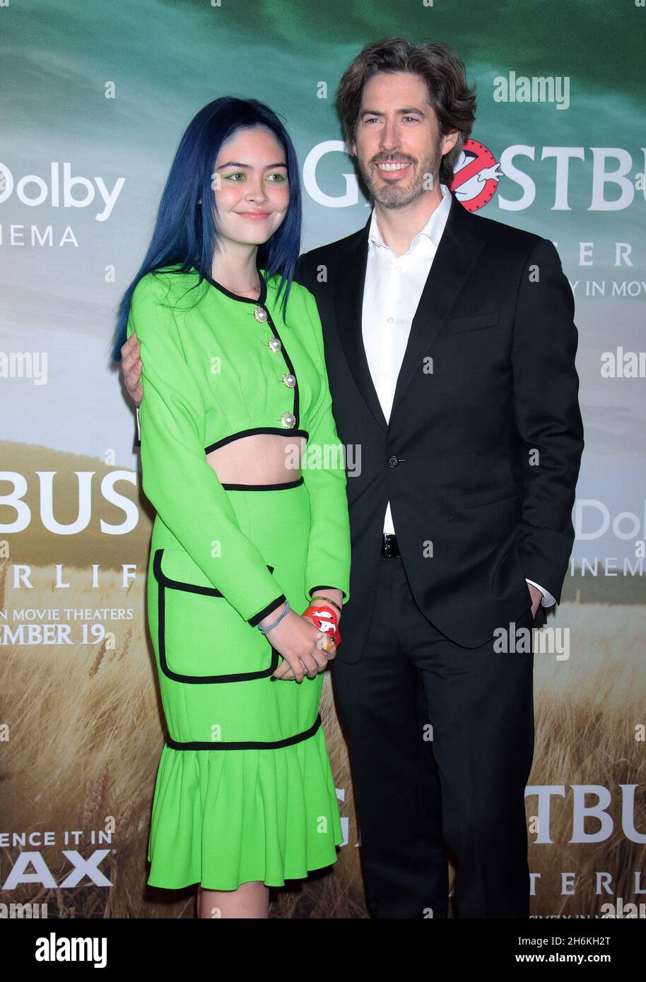 New York, NY, USA. 15th Nov, 2021. Jason Reitman, Josephine Reitman at ...
