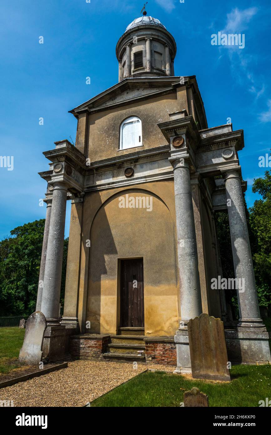 Overpowering grand Mistley Tower, Mistley Towers are the twin towers of ...