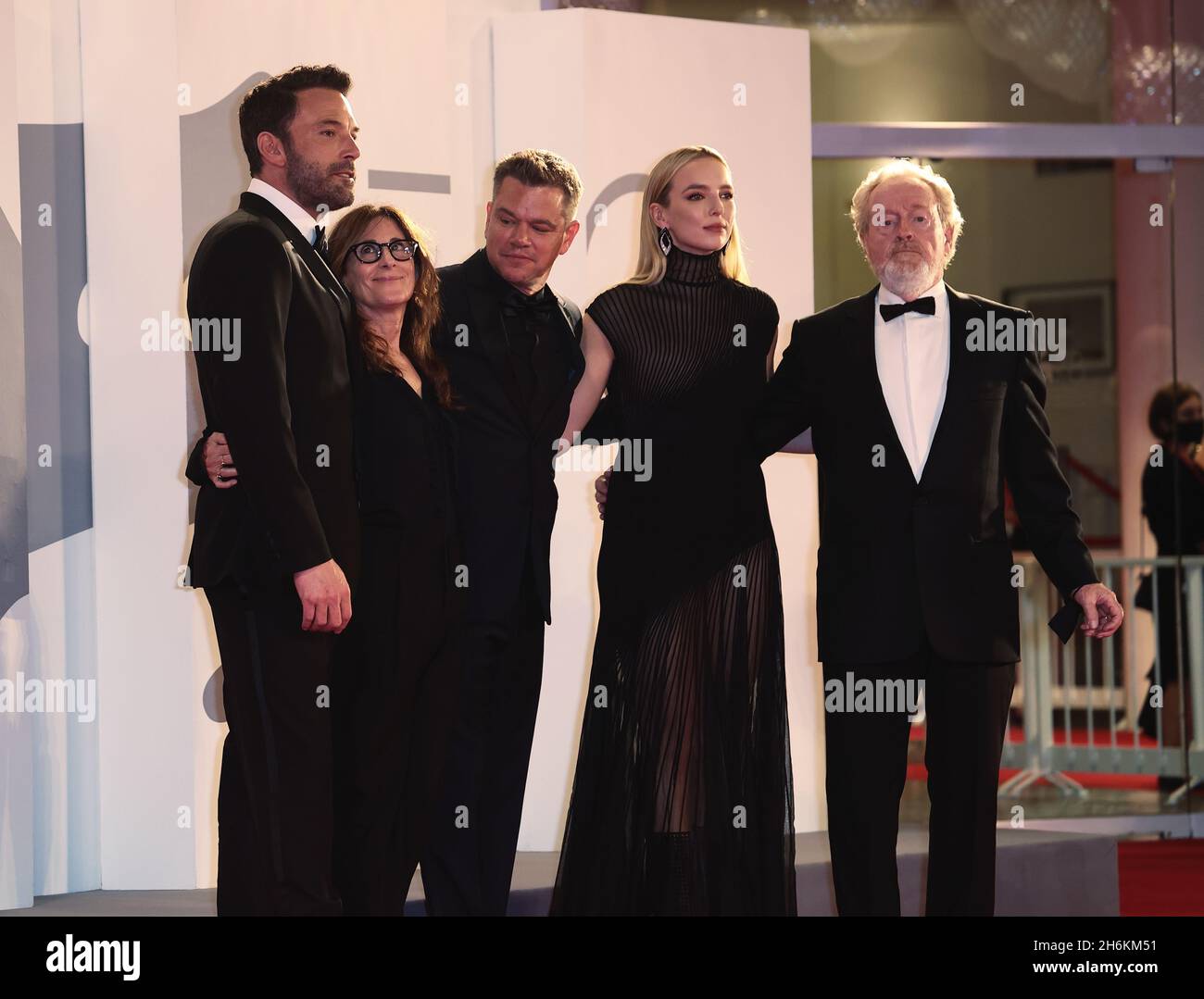 VENICE, ITALY - SEPTEMBER 10: Ben Affleck, Nicole Holofcener, Ridley ...