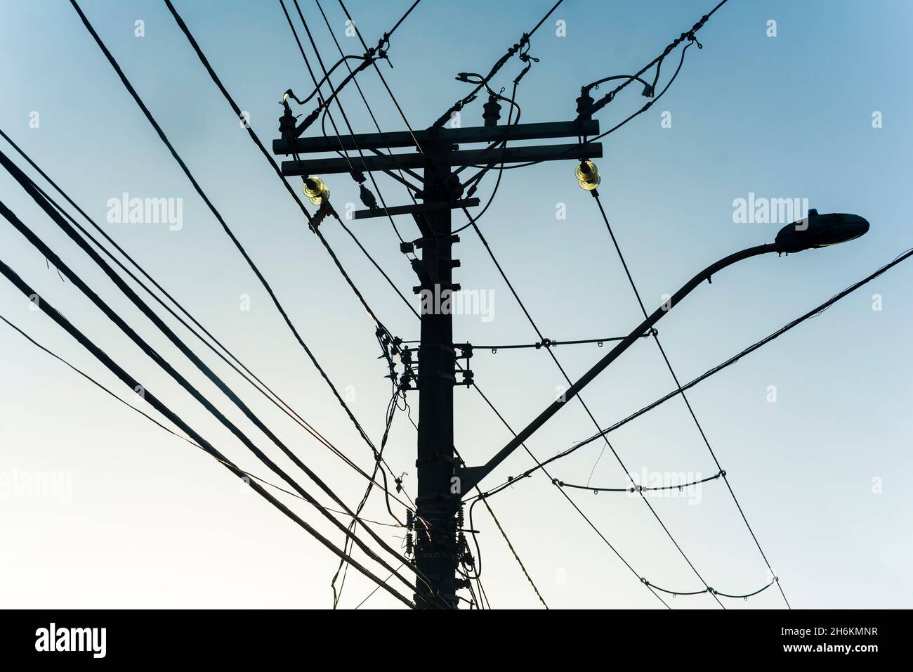 High voltage transmission lines brazil hi-res stock photography and ...