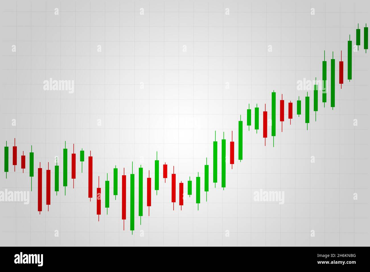 Stock market or forex trading candlestick chart exchange. Stock broker ...
