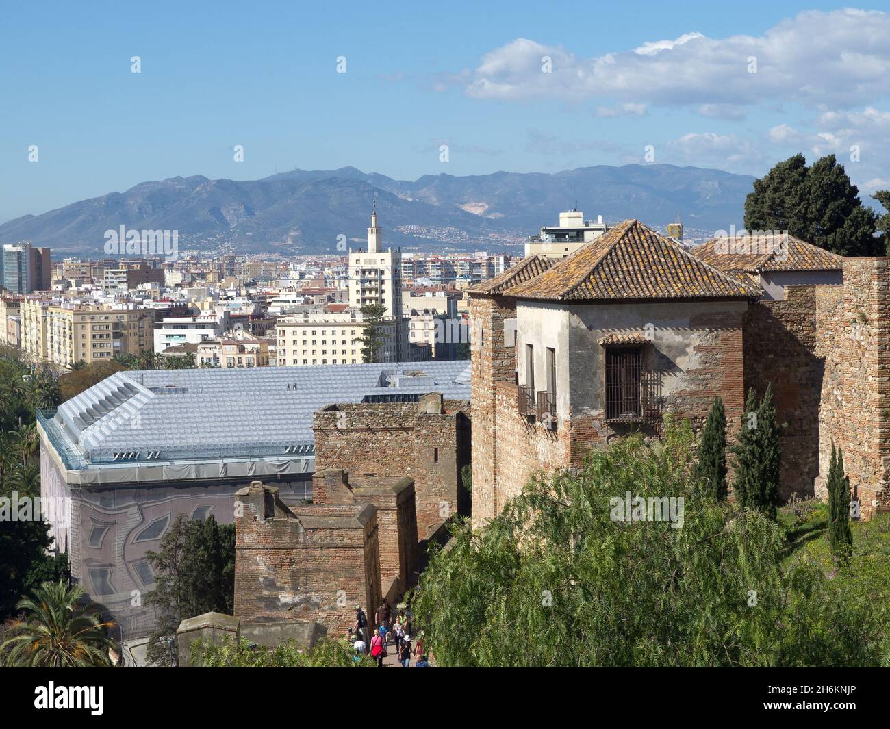 the spanish city of Malaga Stock Photo - Alamy