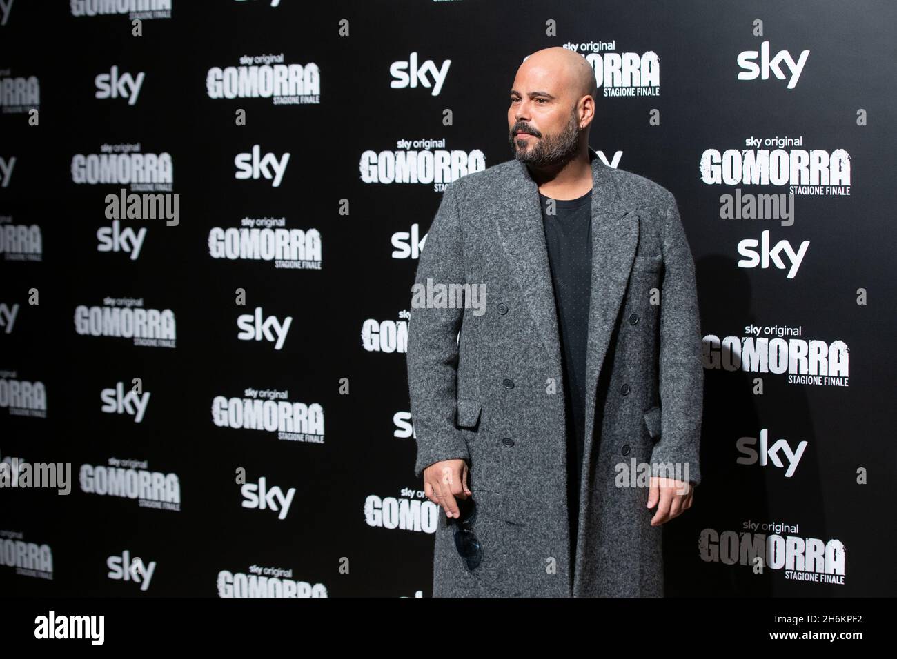 Marco D'Amore attends the photocall at Brancaccio Theater in Rome of ...