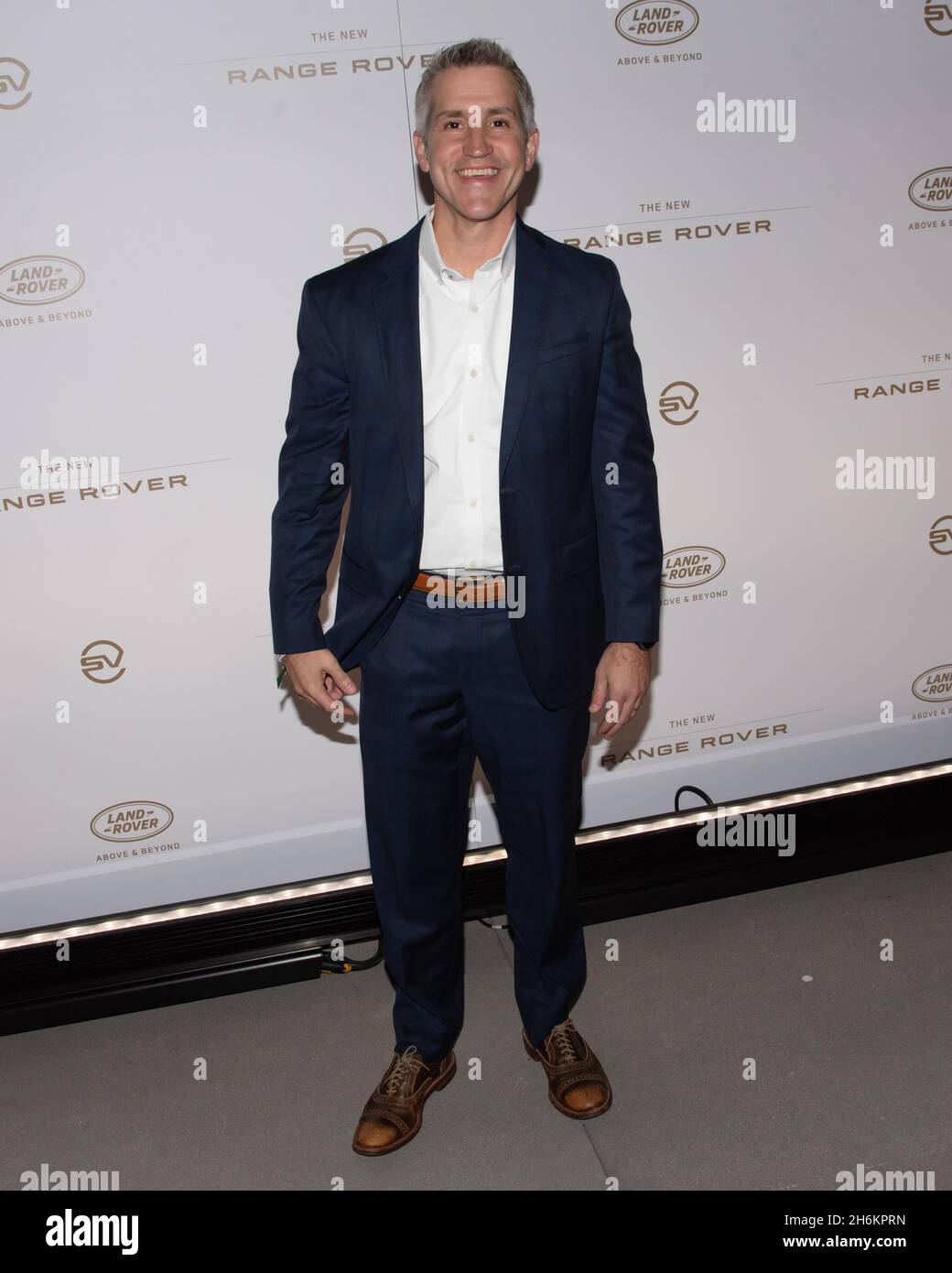 15 November 2021 - Los Angeles, California - Jon Acuff. Range Rover ...