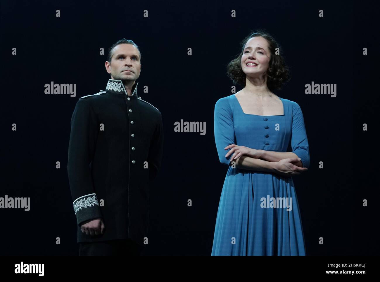 November 6, 2021. - Russia, Moscow. - The Vakhtangov Theatre. 'War and ...