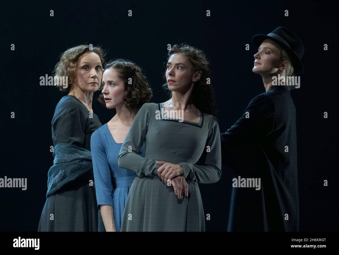 November 6, 2021. - Russia, Moscow. - The Vakhtangov Theatre. 'War and ...