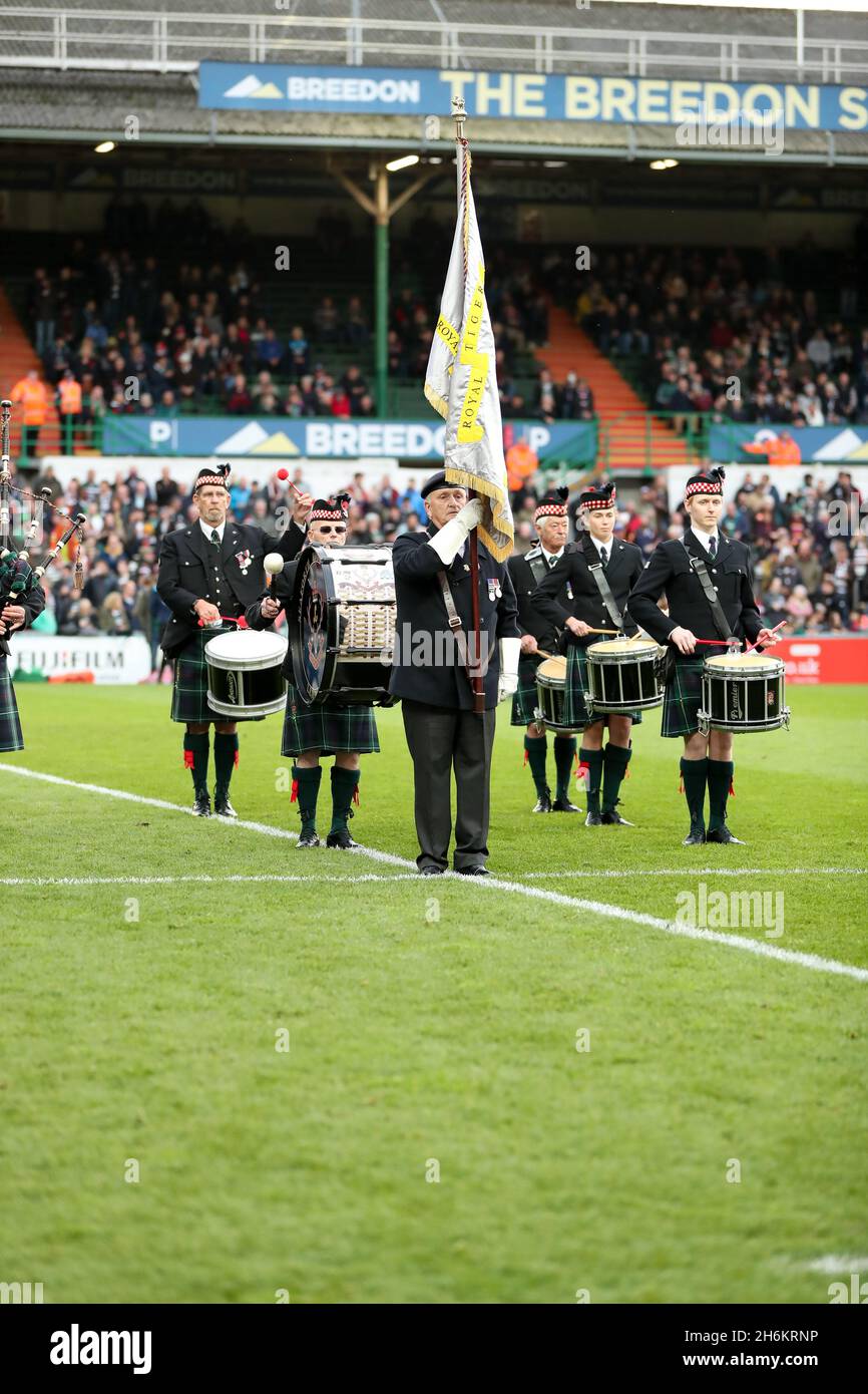Seaforth highlanders leicester band hi-res stock photography and images ...