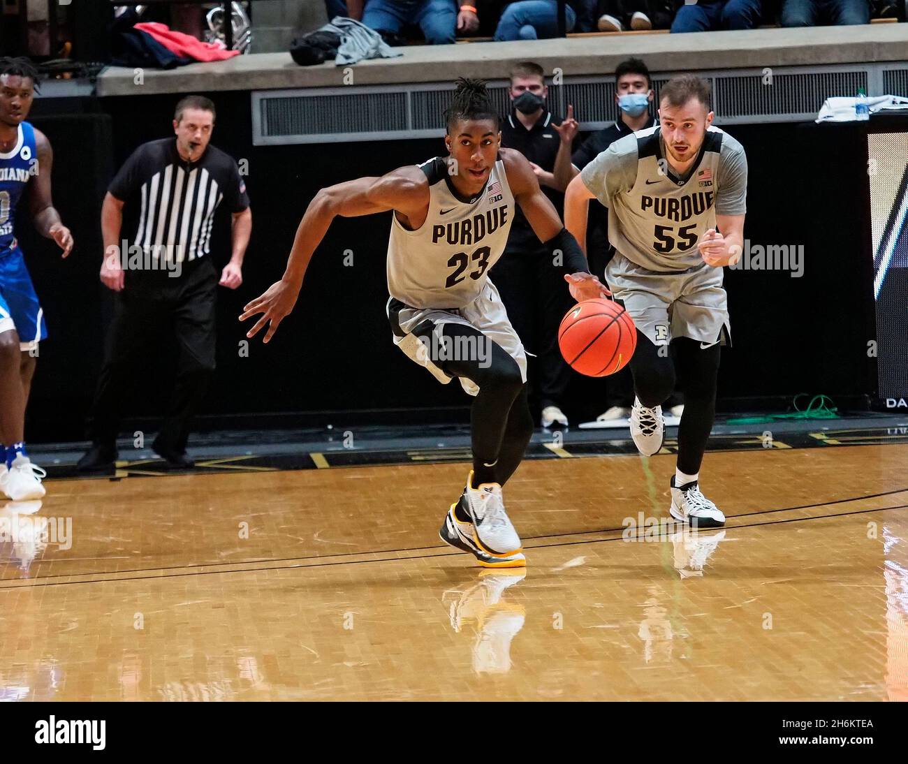 Nov 12; West Lafayette, Indiana, USA; Purdue Boilermakers guard Jaden ...