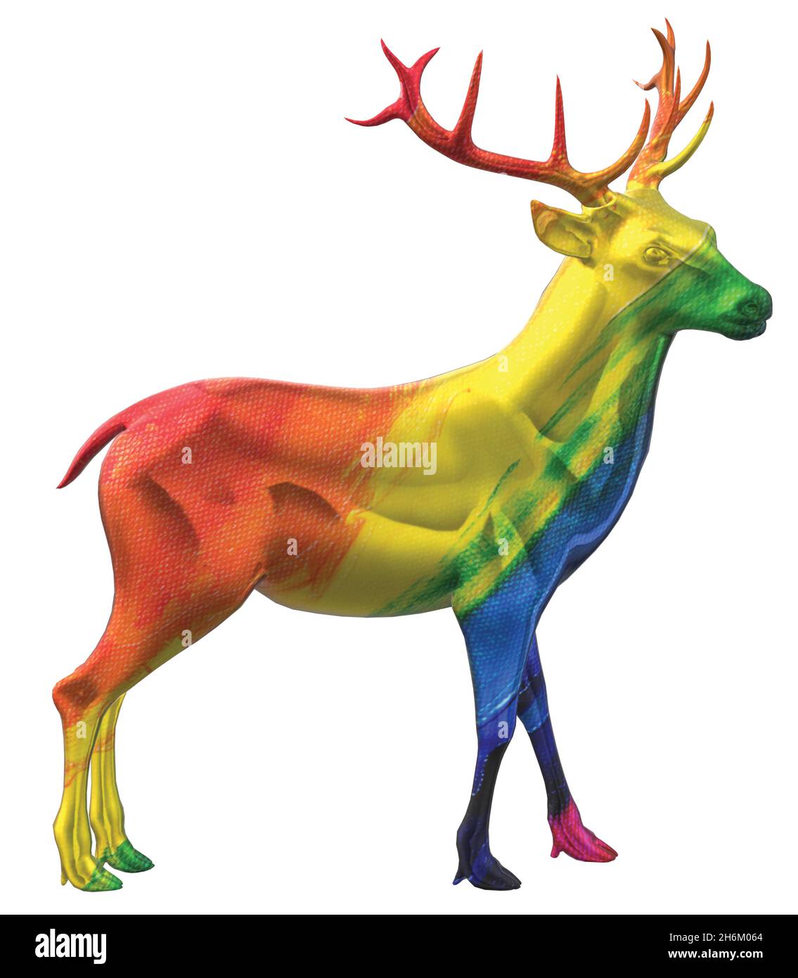 Red metal sculpture Stock Vector Images - Alamy