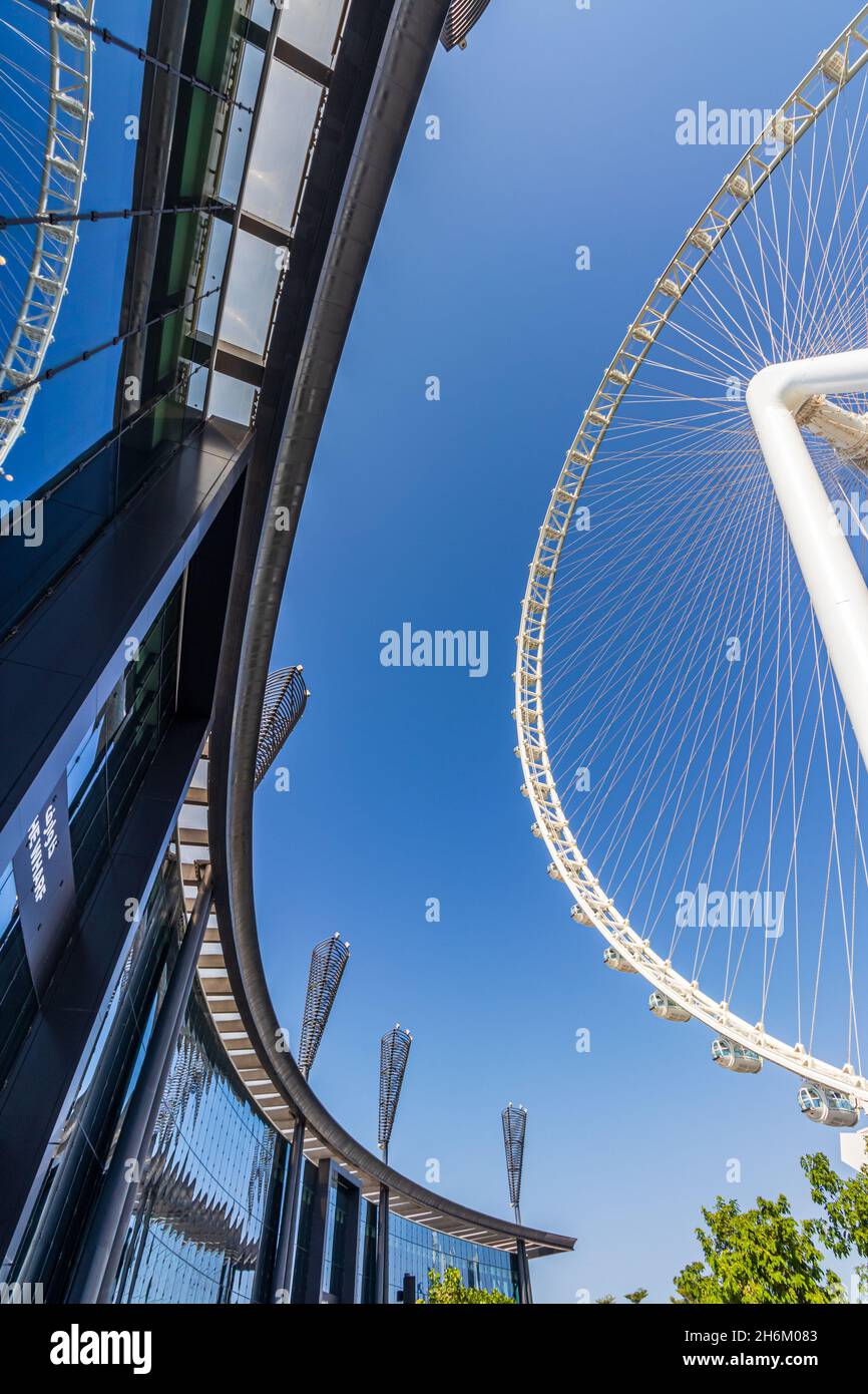 DUBAI, UNITED ARAB EMIRATES - Nov 13, 2021: View of the Wharf Retail ...