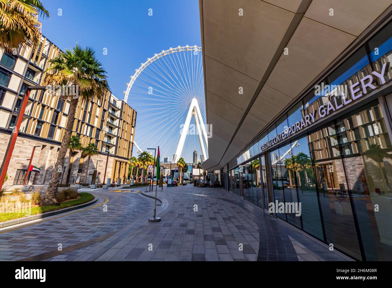 DUBAI, UNITED ARAB EMIRATES - Nov 13, 2021: View of Dubai Eye ...