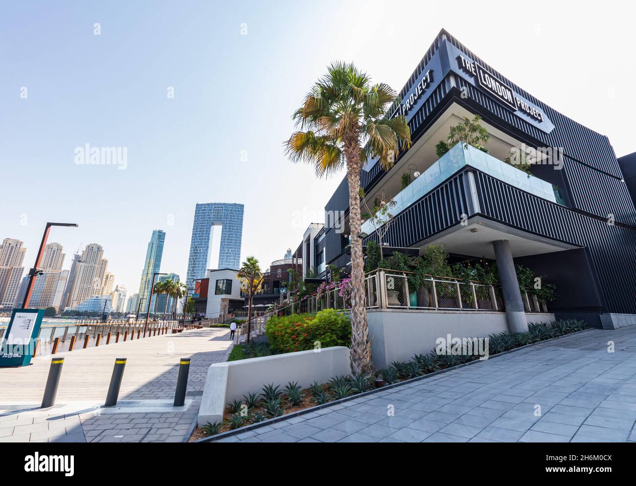DUB, UNITED ARAB EMIRATES - Nov 13, 2021: View of the London Project ...