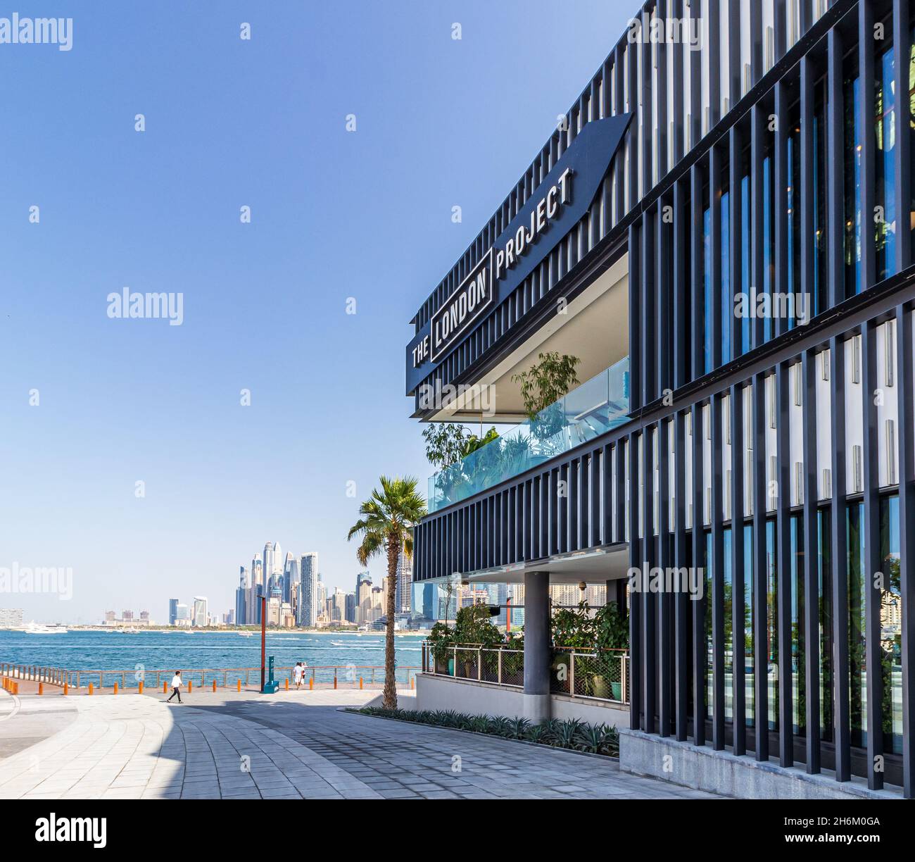 DUB, UNITED ARAB EMIRATES - Nov 13, 2021: View of the London Project ...