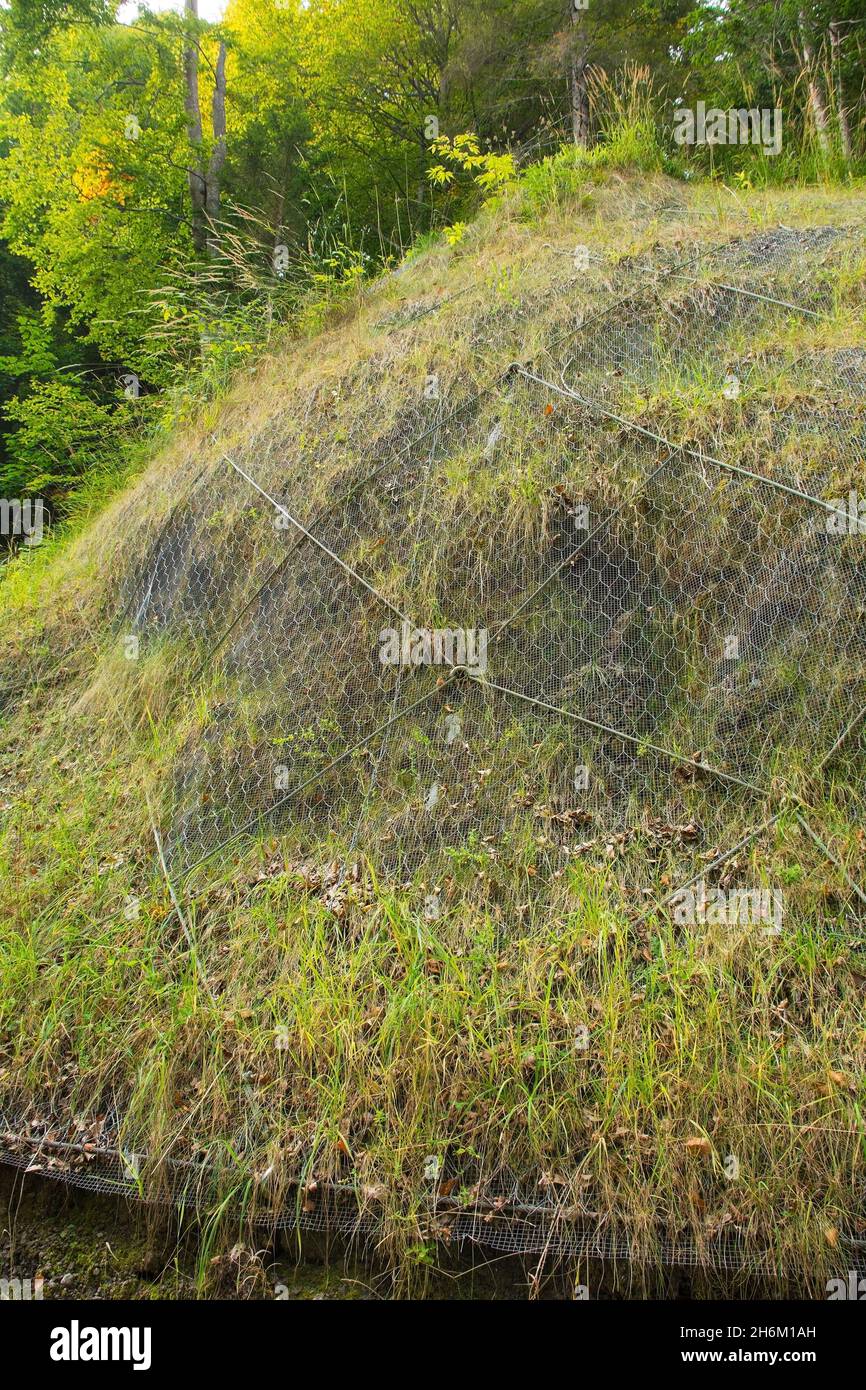 Landslide protection hi-res stock photography and images - Alamy