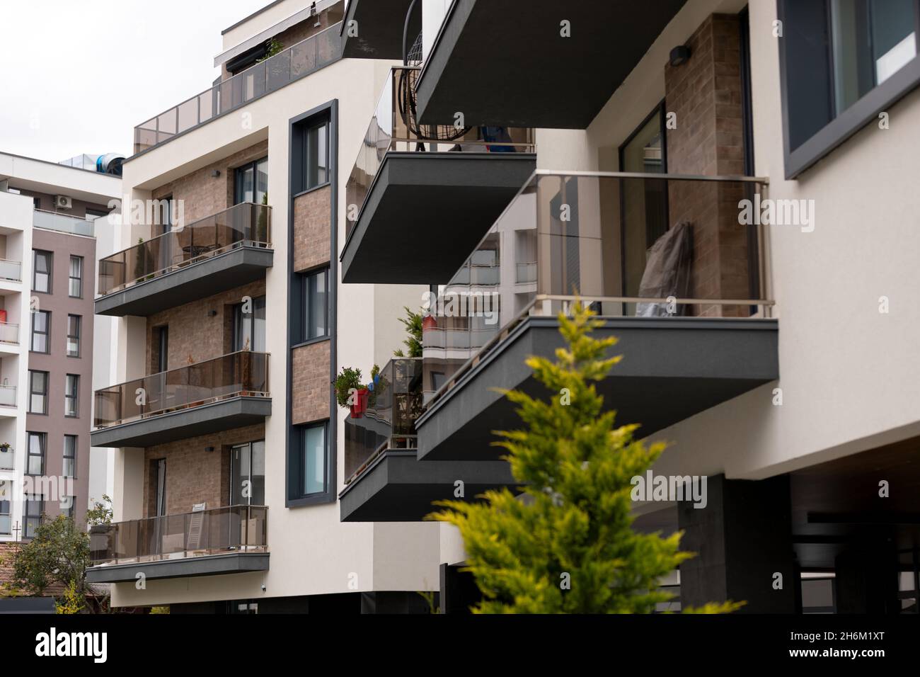New residential area in Cluj- Napoca, Romania - Flat blocks in ...