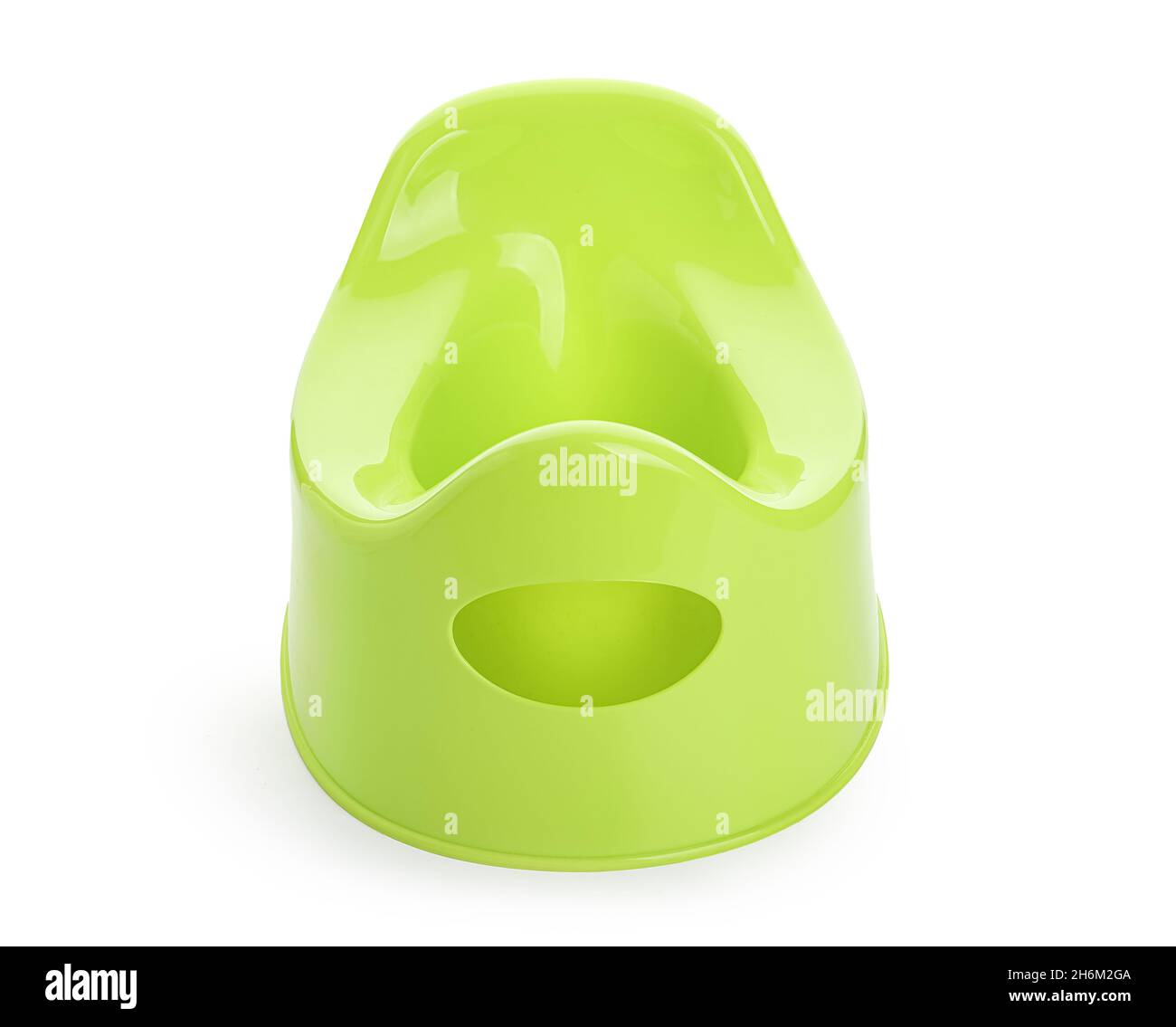 Modern potty on white background Stock Photo - Alamy